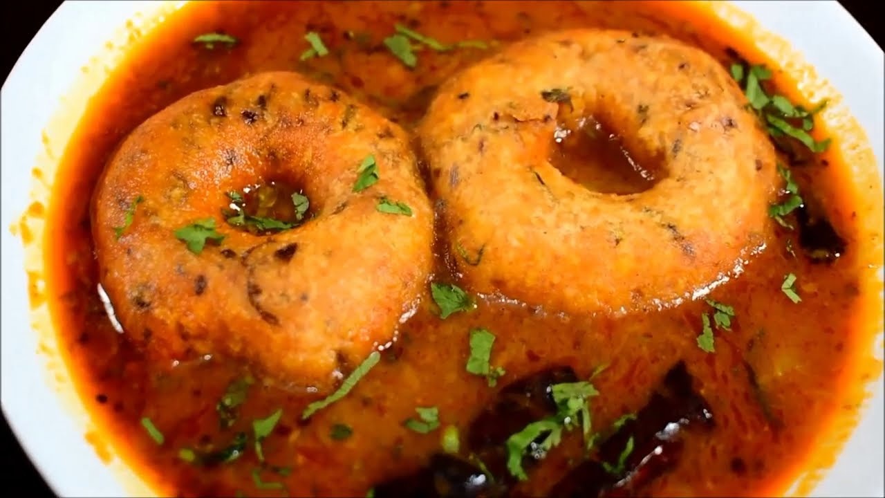 सांभर वड़ा रेसिपी हिंदी में | Sambhar vada recipe in Hindi
